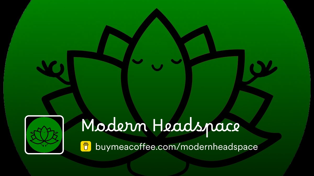 Modern Headspace - Buymeacoffee