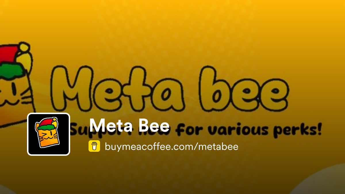 Meta Bee is creating software - Buymeacoffee