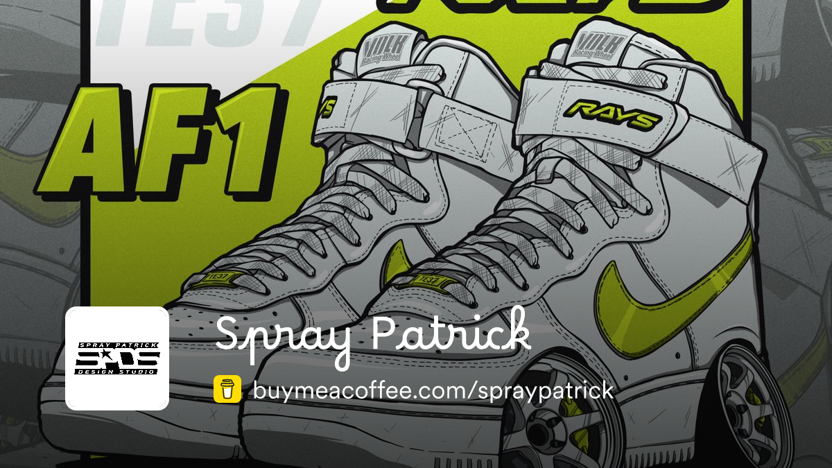 Spray Patrick - Buymeacoffee