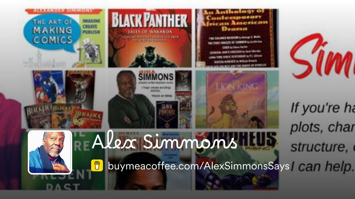 Alex Simmons - Buymeacoffee