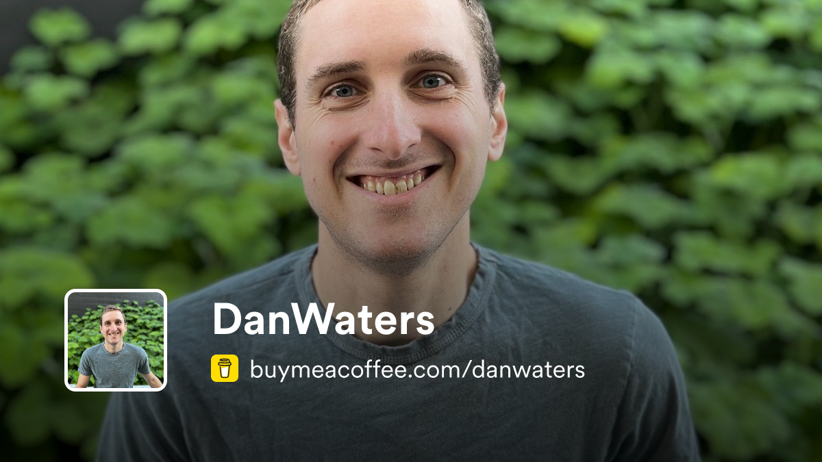 DanWaters - Buymeacoffee