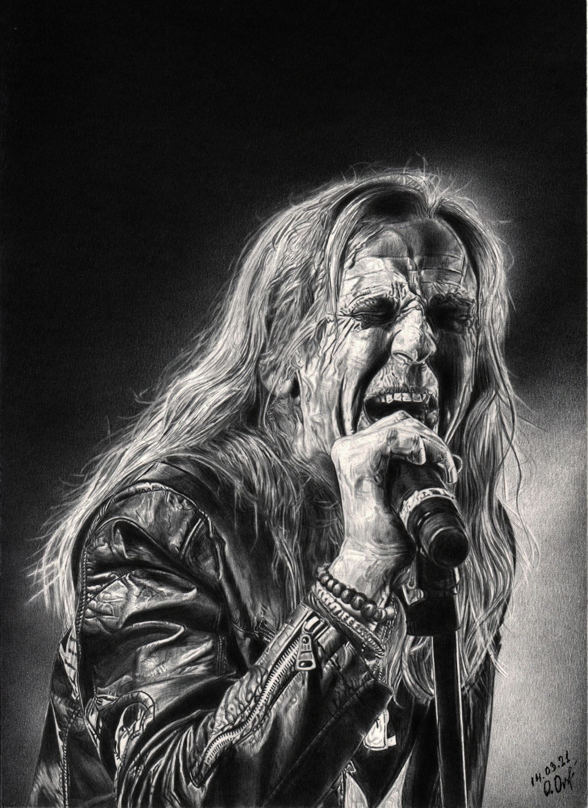 Portrait of Ronnie Atkins — Olesia - Buymeacoffee