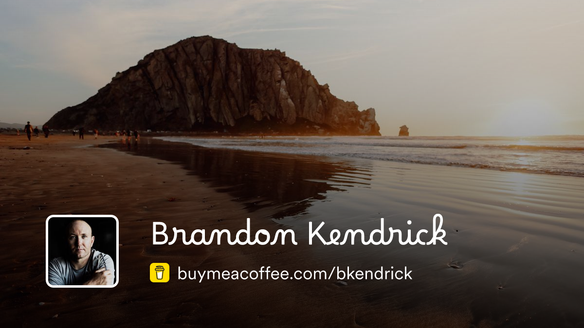 Brandon Kendrick - Buymeacoffee