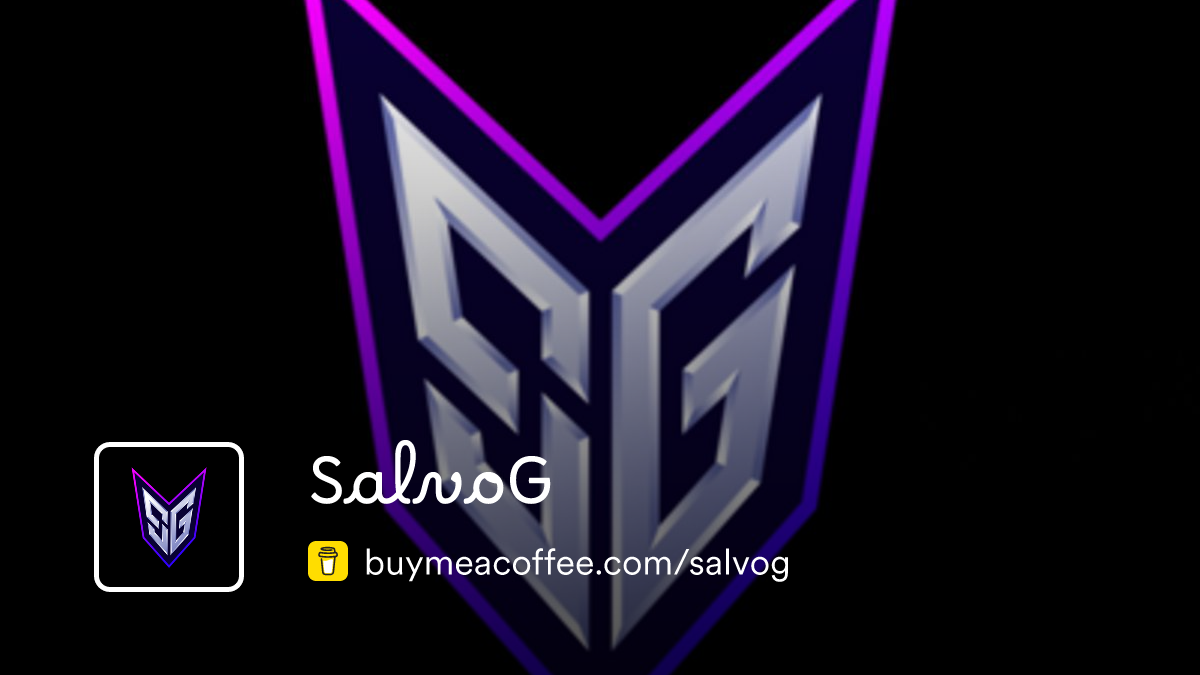SalvoG - Buymeacoffee