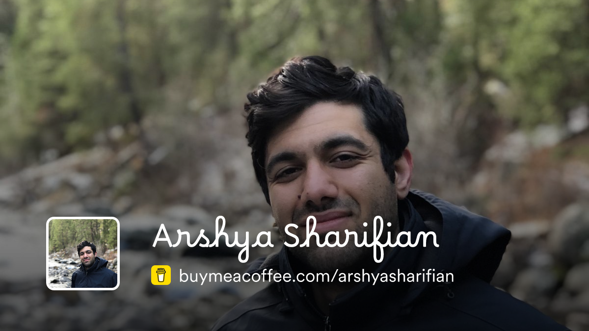 Arshya Sharifian - Buymeacoffee