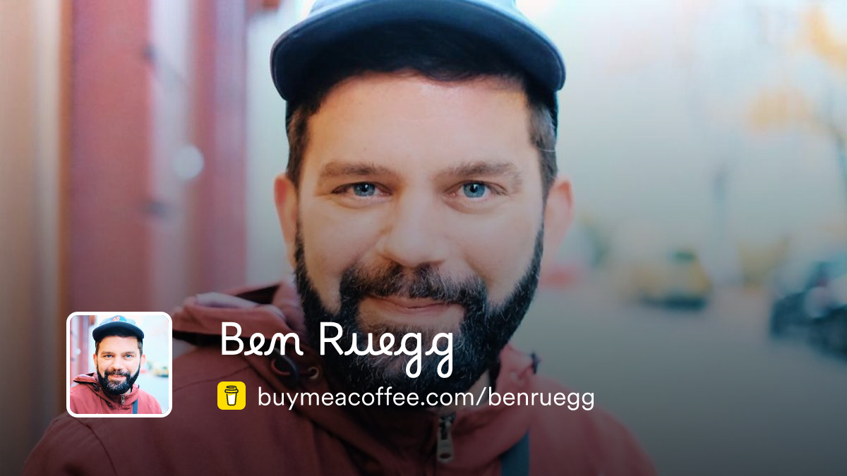 Ben Ruegg - Buymeacoffee