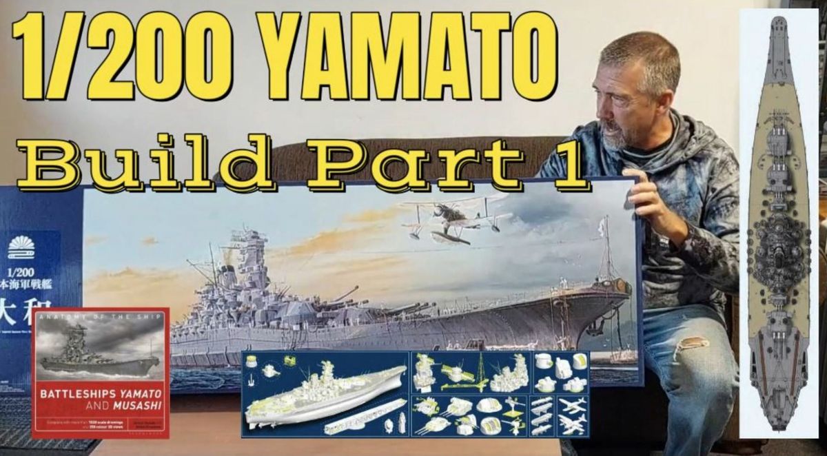 The Yamato Battleship Build begins. — Peter Holroyd (Oz Scalemodeling ...