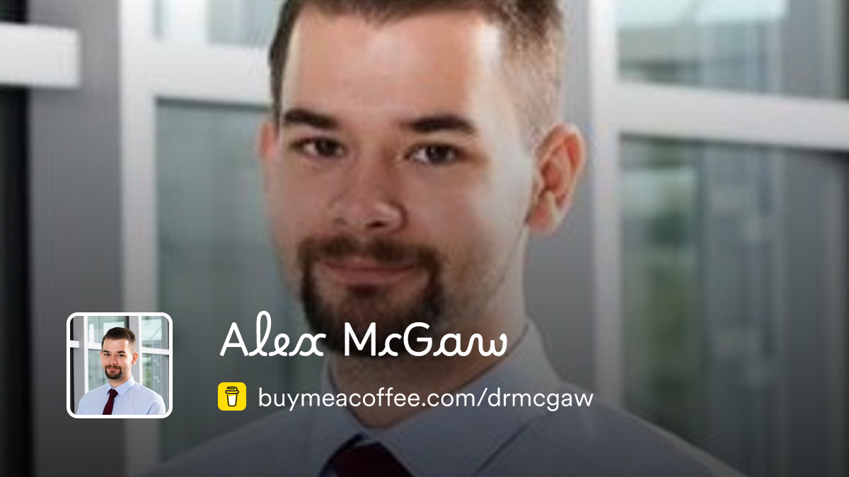 Alex McGaw - Buymeacoffee