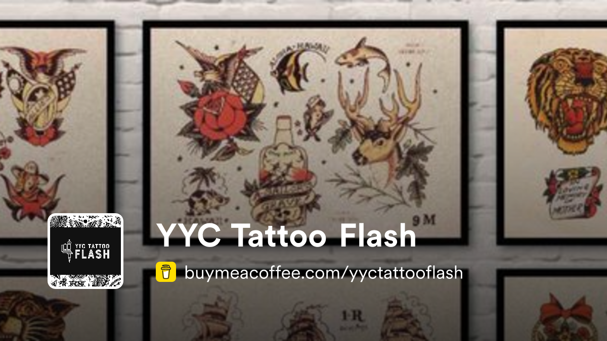 YYC Tattoo Flash - Buymeacoffee