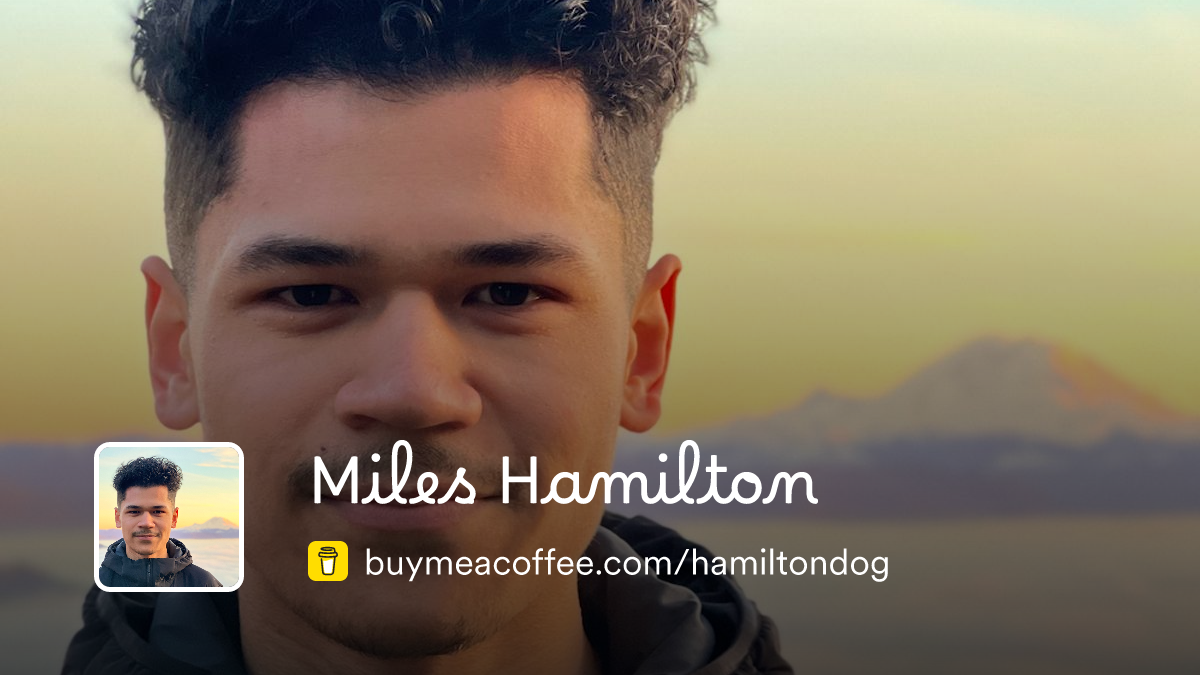 Miles Hamilton is helping people & their dogs - Buymeacoffee