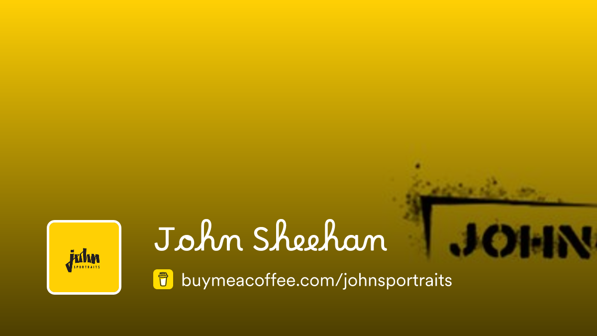 John Sheehan - Buymeacoffee