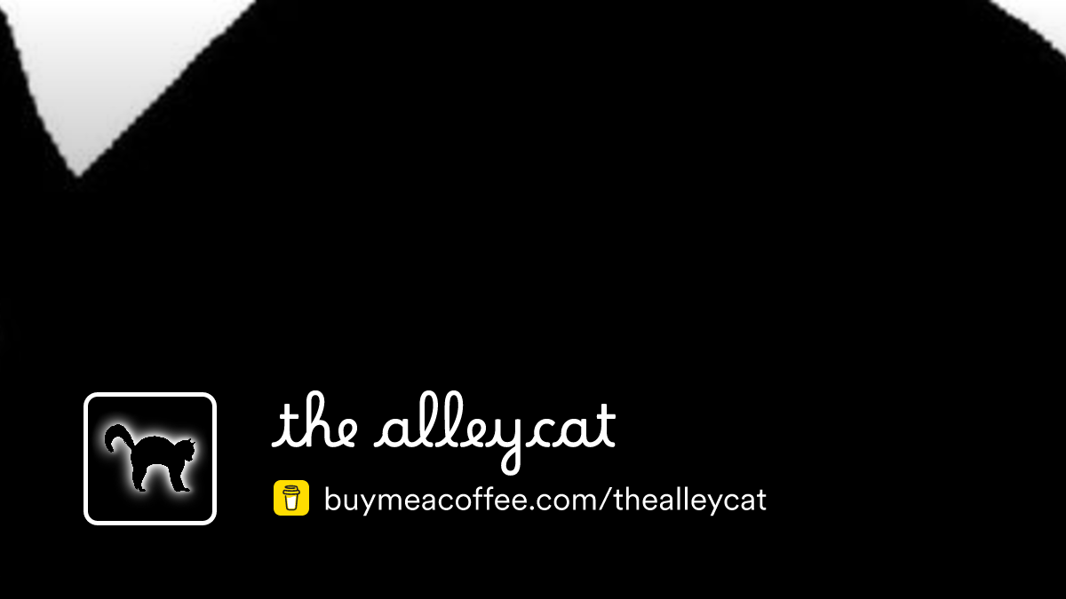 the alleycat - Buymeacoffee