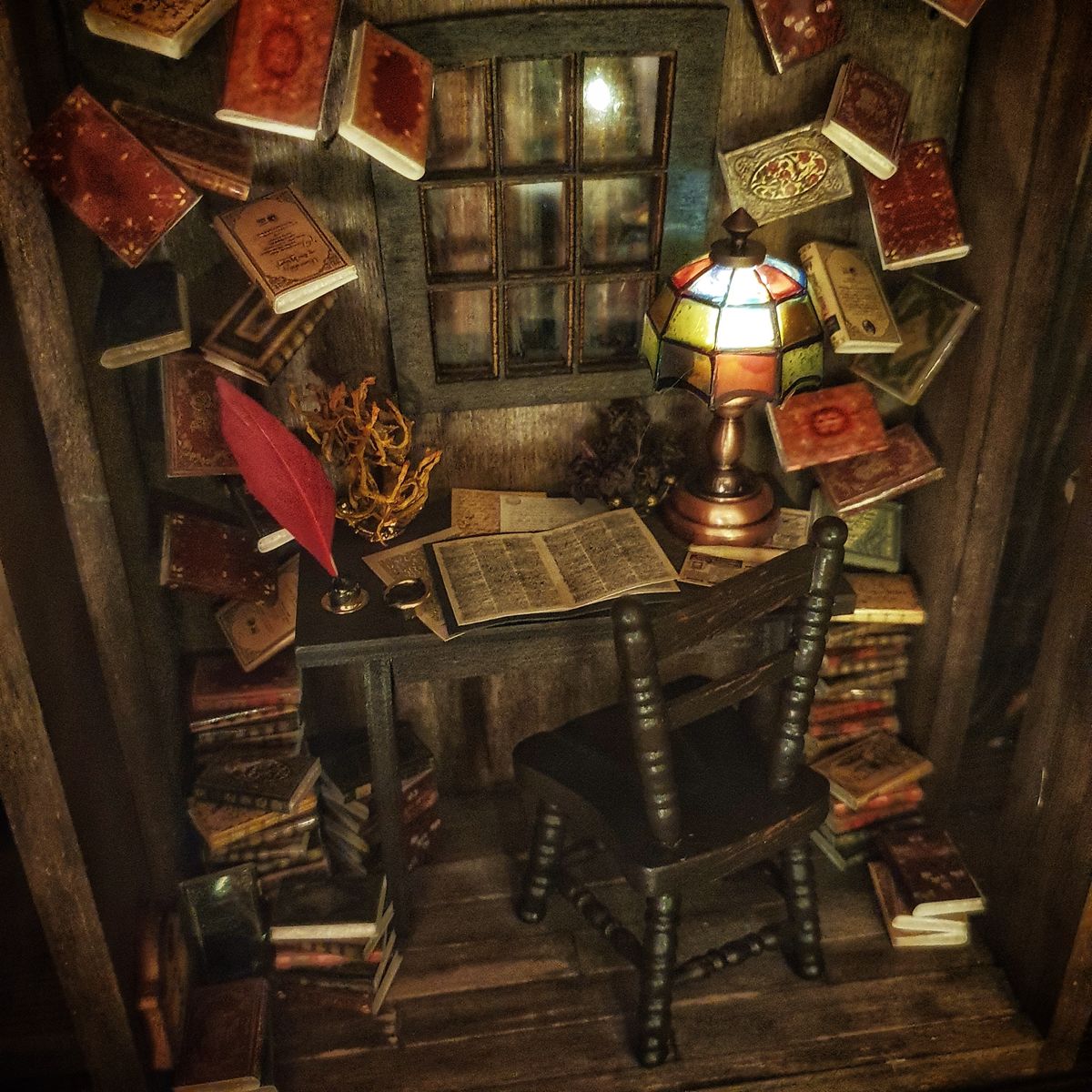 Magic desk📚💫diorama booknook — Jackie Kemper - Buymeacoffee