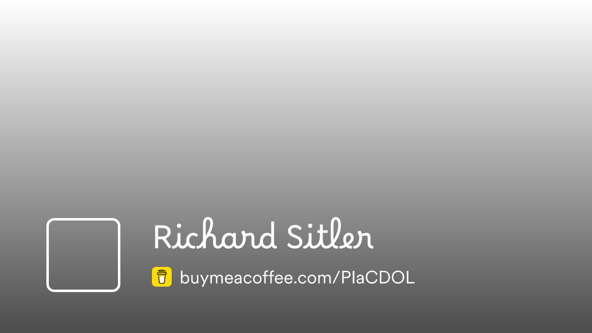 Richard Sitler - Buymeacoffee