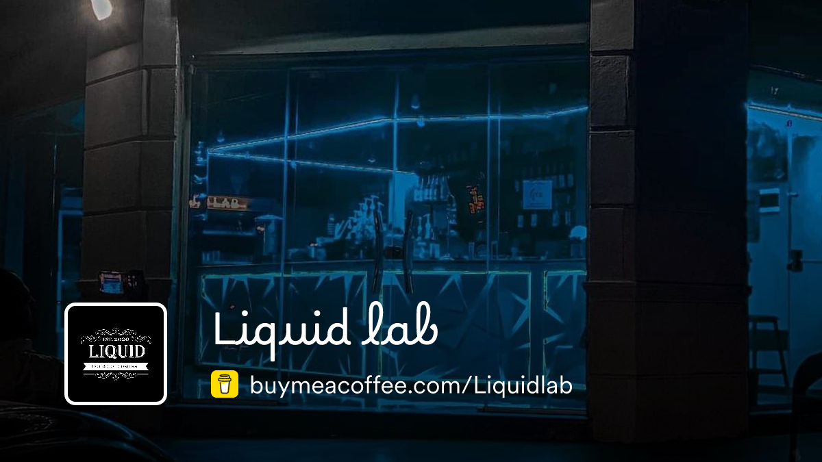 Liquid lab is Hot and cold drinks store - Buymeacoffee