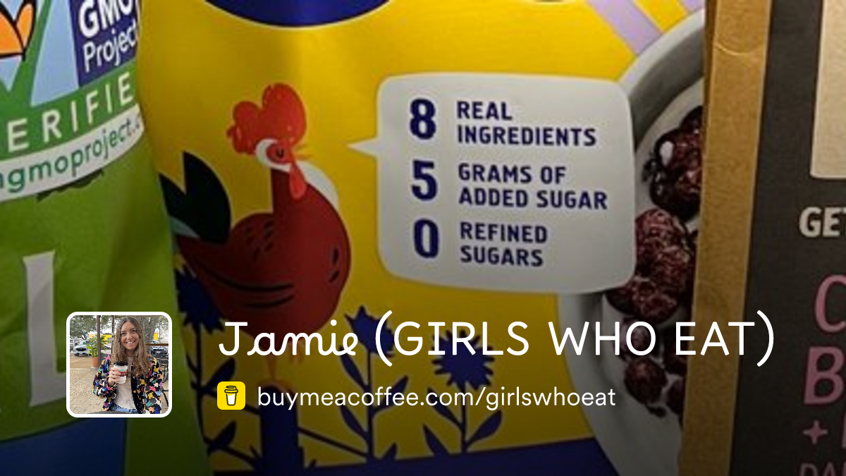 Jamie (GIRLS WHO EAT) - Buymeacoffee