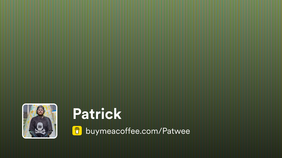 Patrick - Buymeacoffee