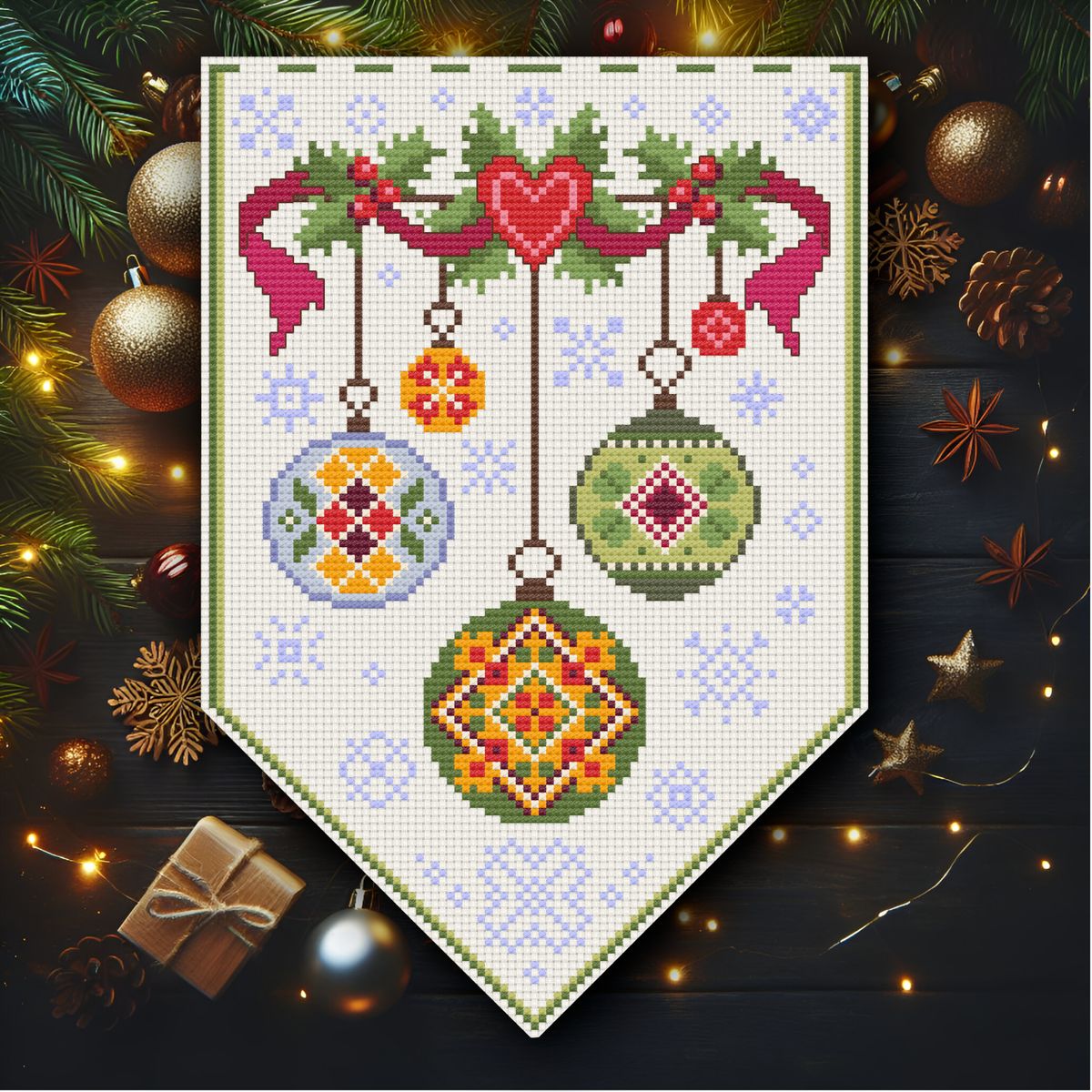 FREE! Christmas Banner Pattern — Kerry Kerrydven - Buymeacoffee