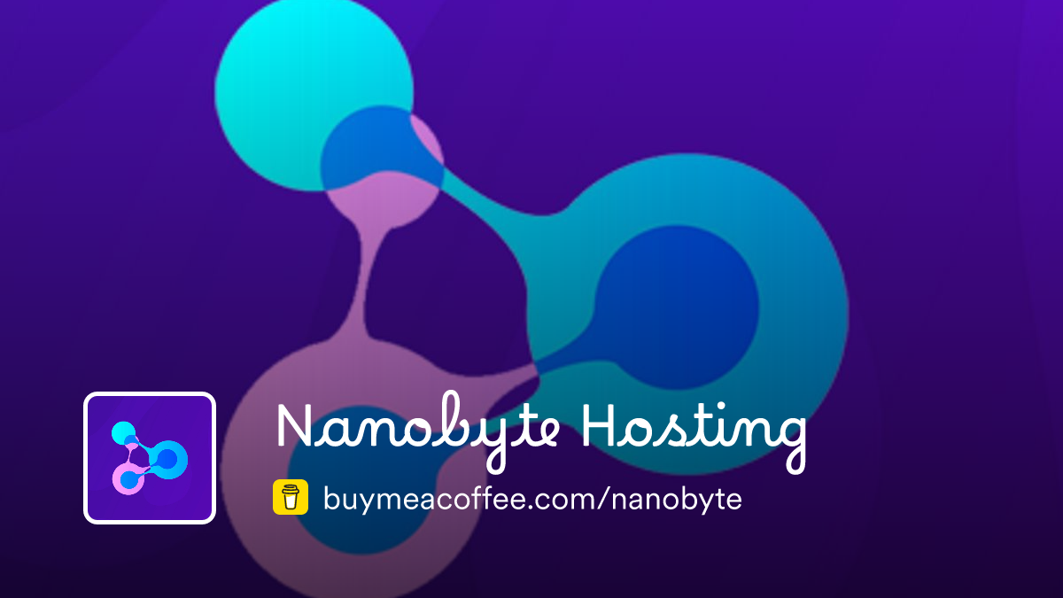 Nanobyte Hosting - Buymeacoffee