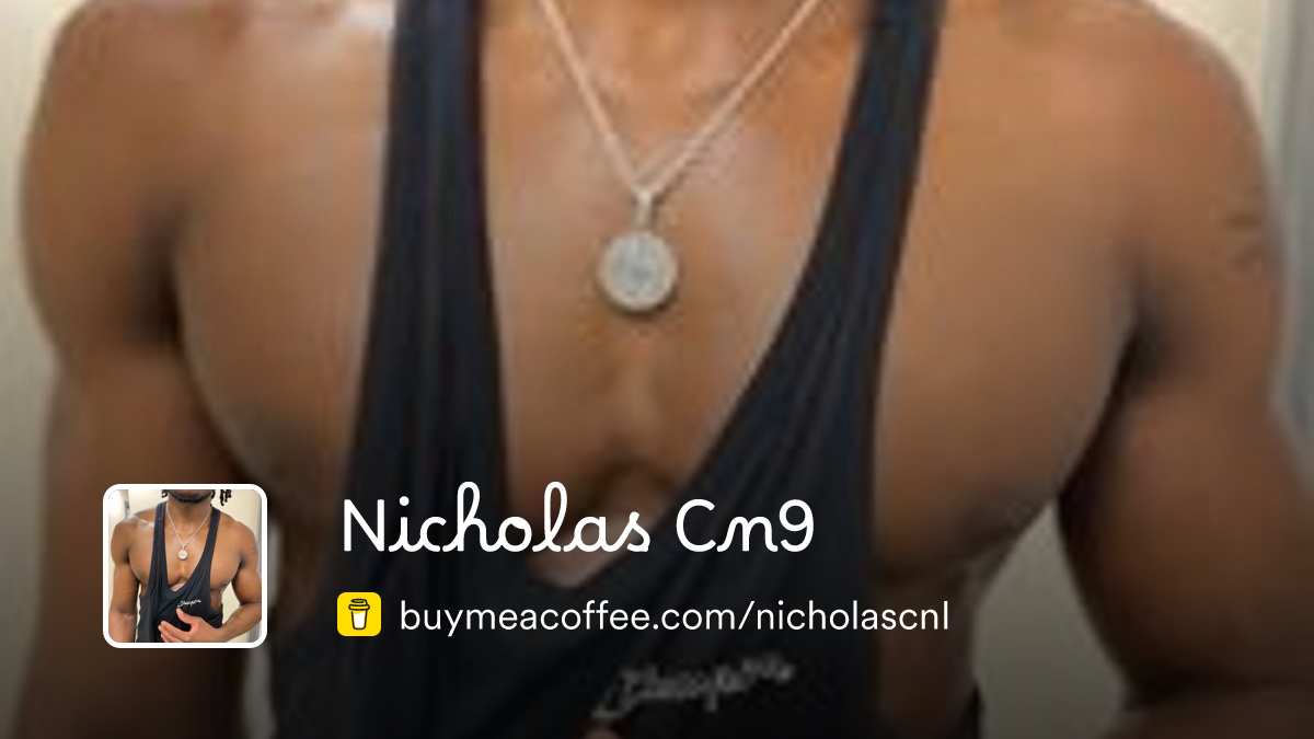 Nicholas Cn9 - Buymeacoffee