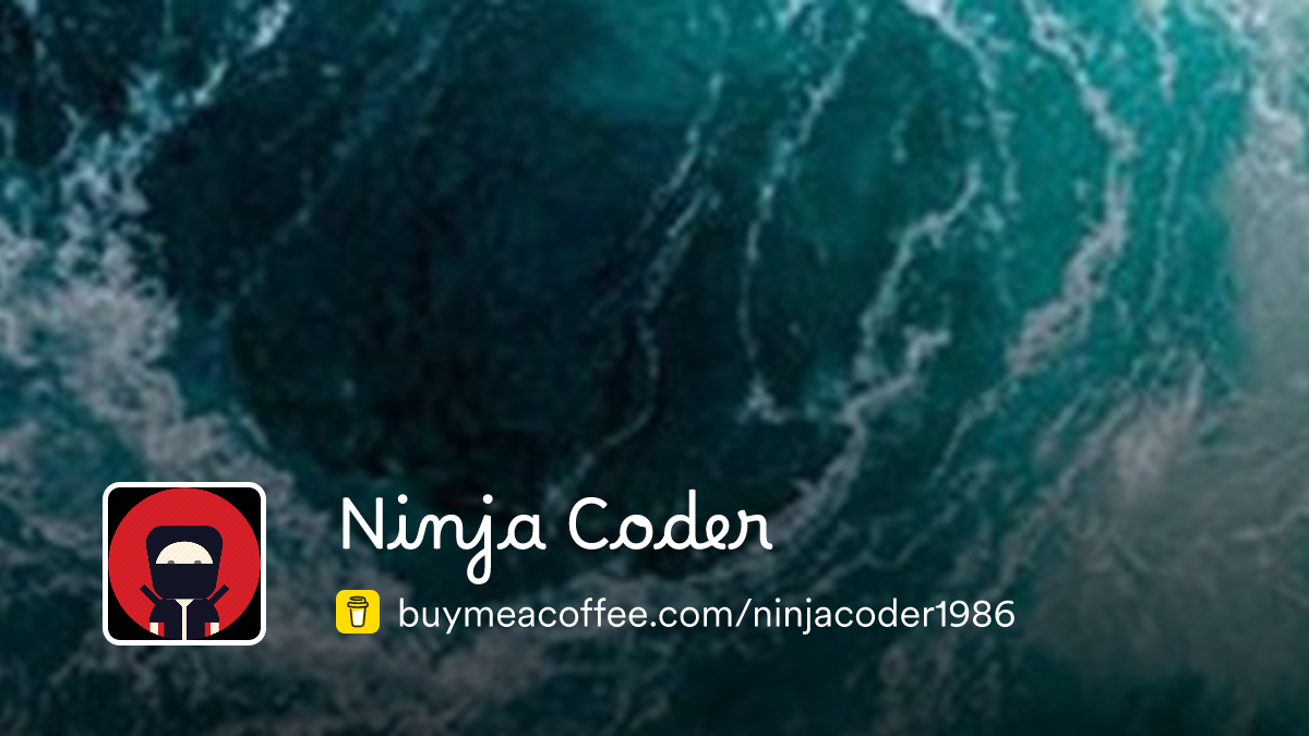 Ninja Coder Buymeacoffee 