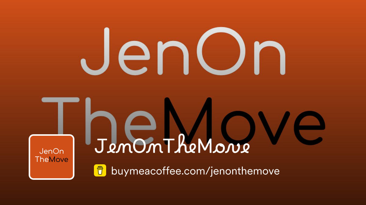 JenOnTheMove is creating transport videos - Buymeacoffee