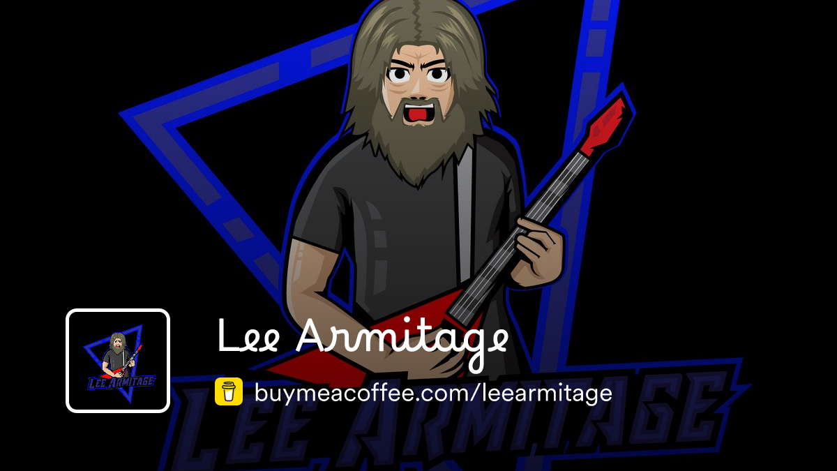 Lee Armitage is creating metal music, and YouTube creator - Buymeacoffee