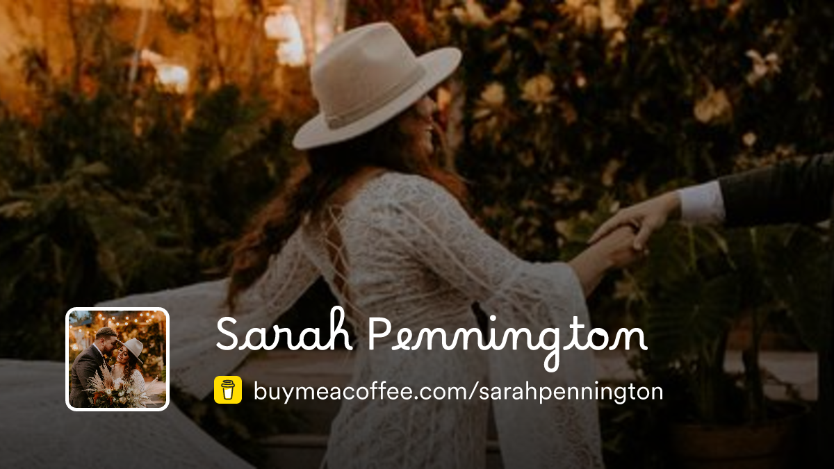 Sarah Pennington - Buymeacoffee