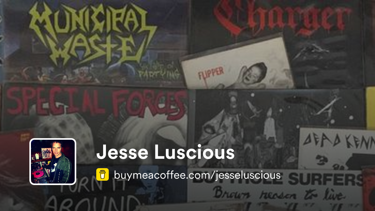 Jesse Luscious is spinning the best new and classic punk, metal, new ...