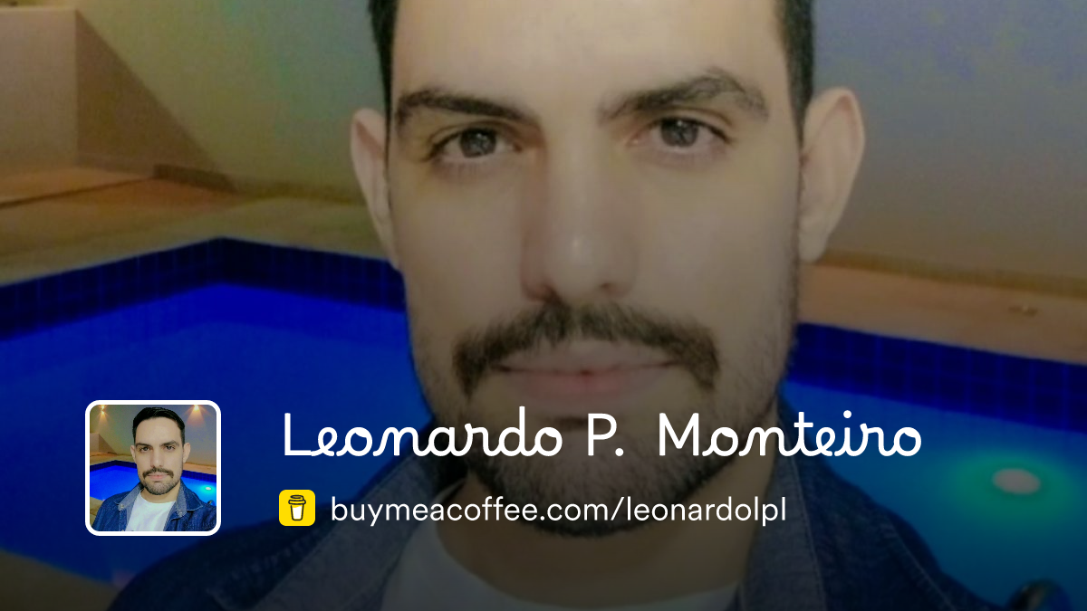 Leonardo P. Monteiro - Buymeacoffee