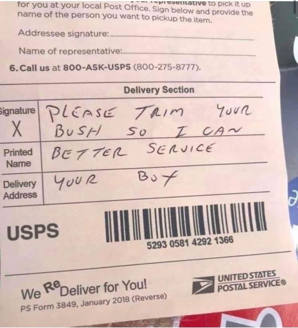 a full service postal dude. — Carrie Kay in Real Life - Buymeacoffee