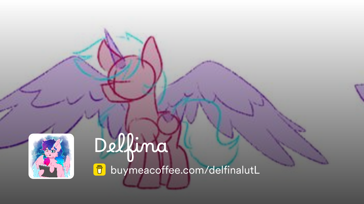 Delfina is creating art and animation - Buymeacoffee