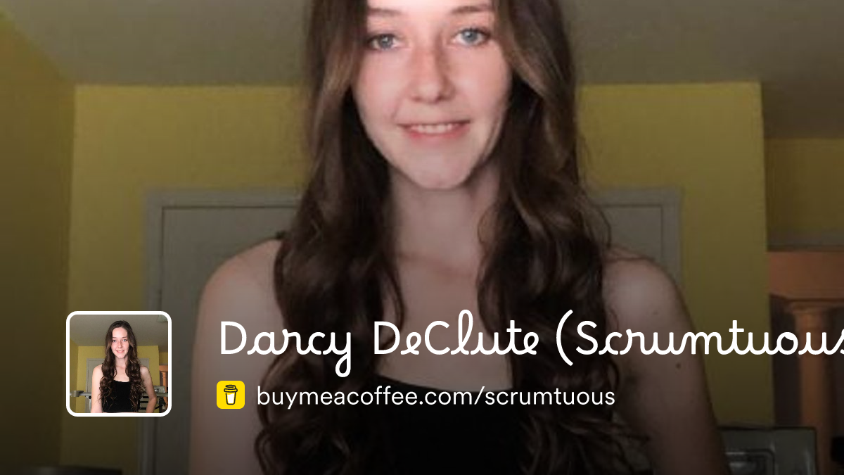 Darcy DeClute (Scrumtuous) - Buymeacoffee