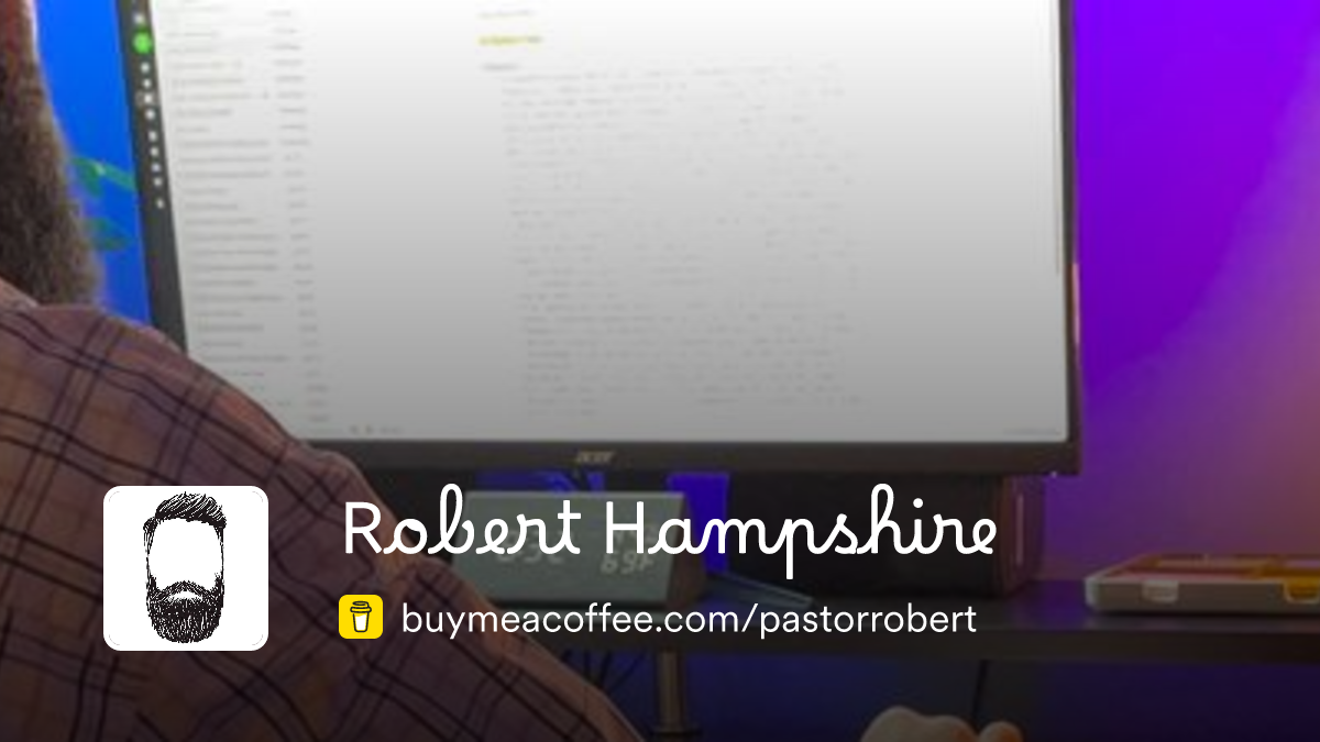 Robert Hampshire - Buymeacoffee