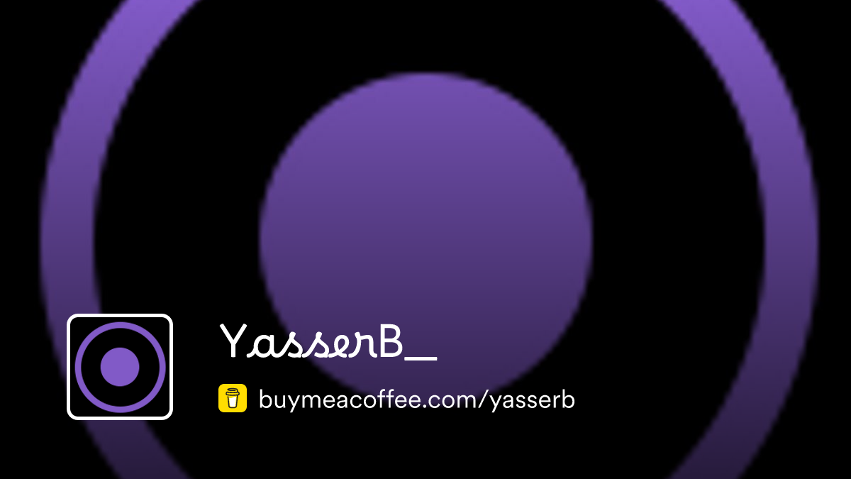 Extras | YasserB_ - Buymeacoffee