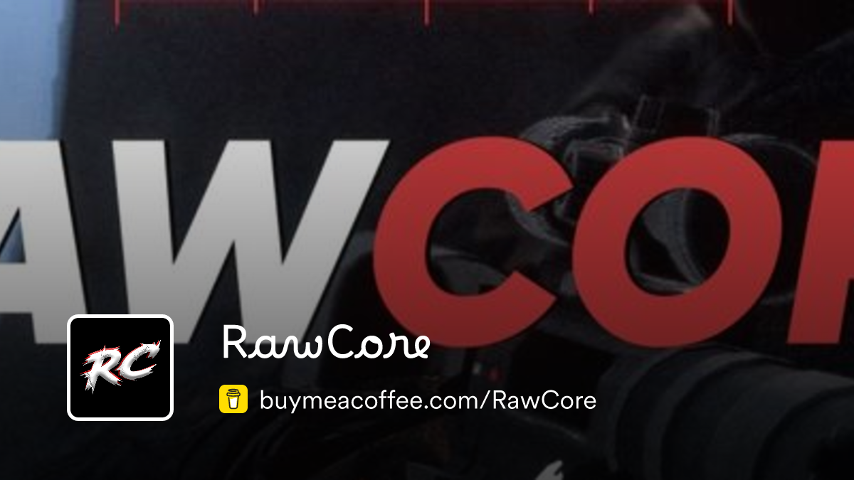 RawCore - Buymeacoffee