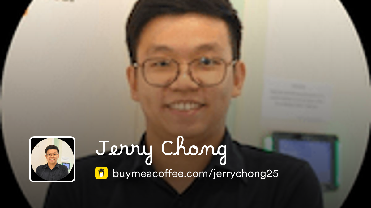 Jerry Chong - Buymeacoffee