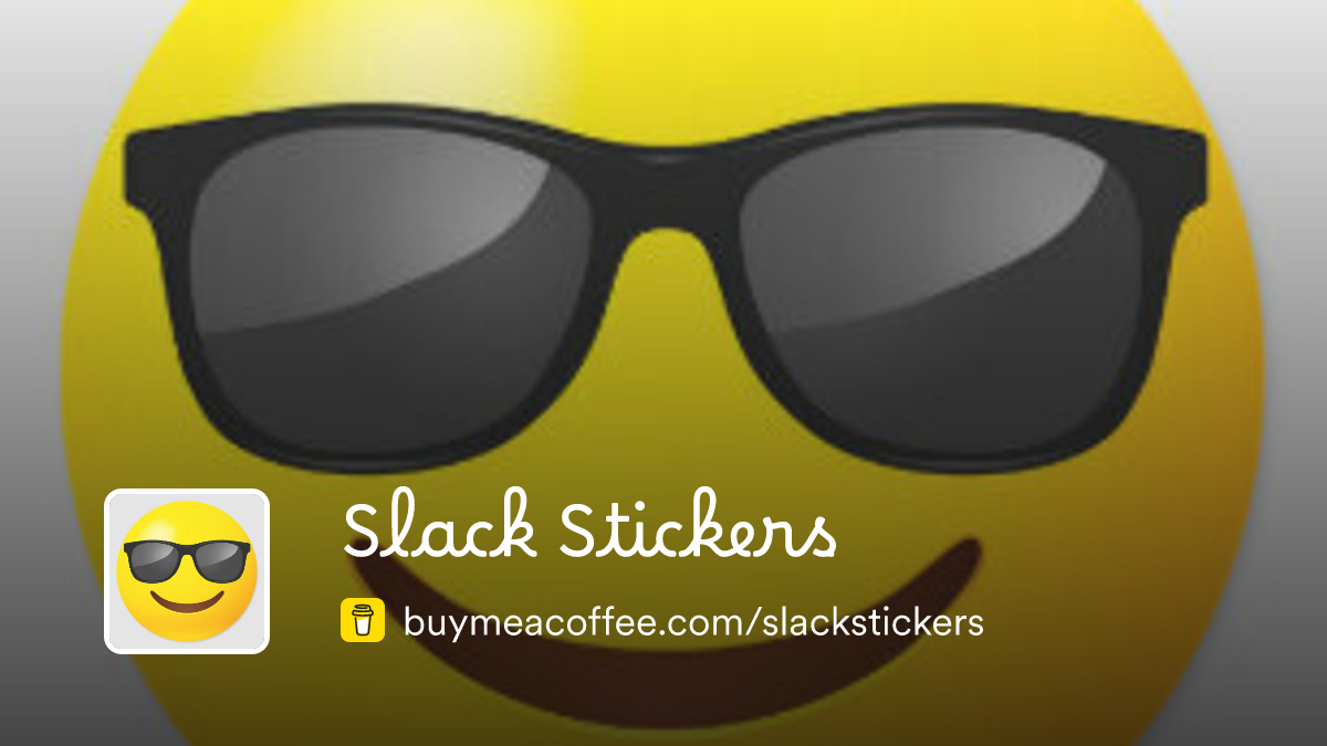 Slack Stickers is making slack channels more interesting! - Buymeacoffee