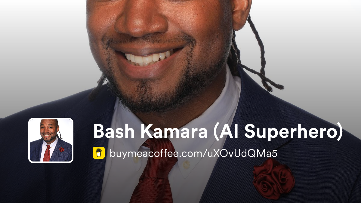 Bash Kamara (AI Superhero) - Buymeacoffee