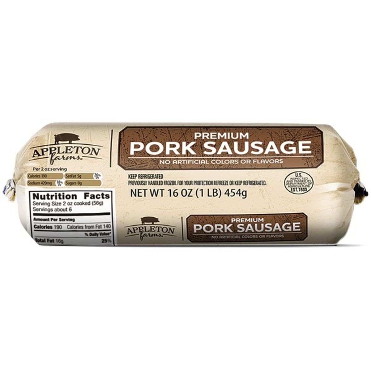 Food Review: Appleton Farms Premium Pork Sausage vs. Jimmy Dean ...