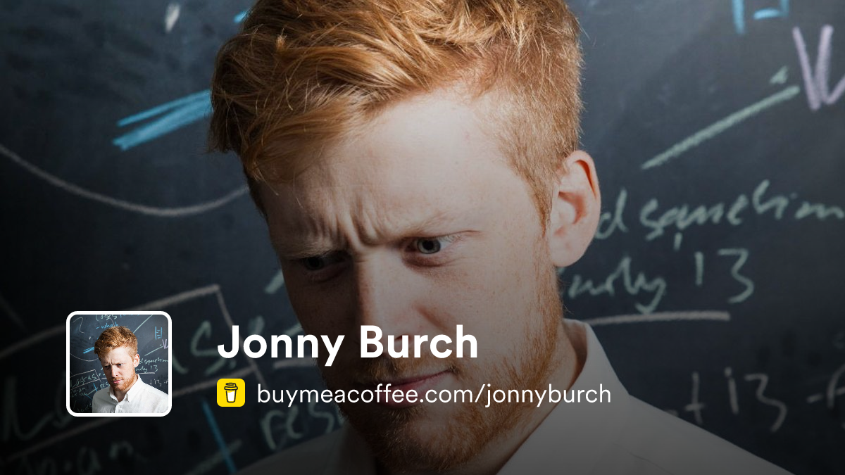 Jonny Burch - Buymeacoffee