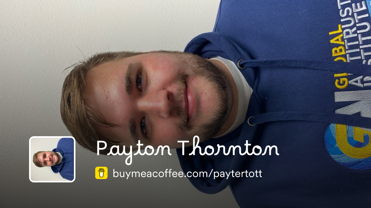 Payton Thornton - Buymeacoffee