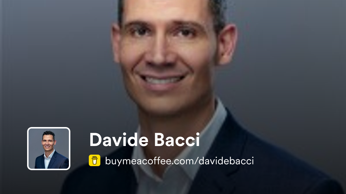 Davide Bacci - Buymeacoffee