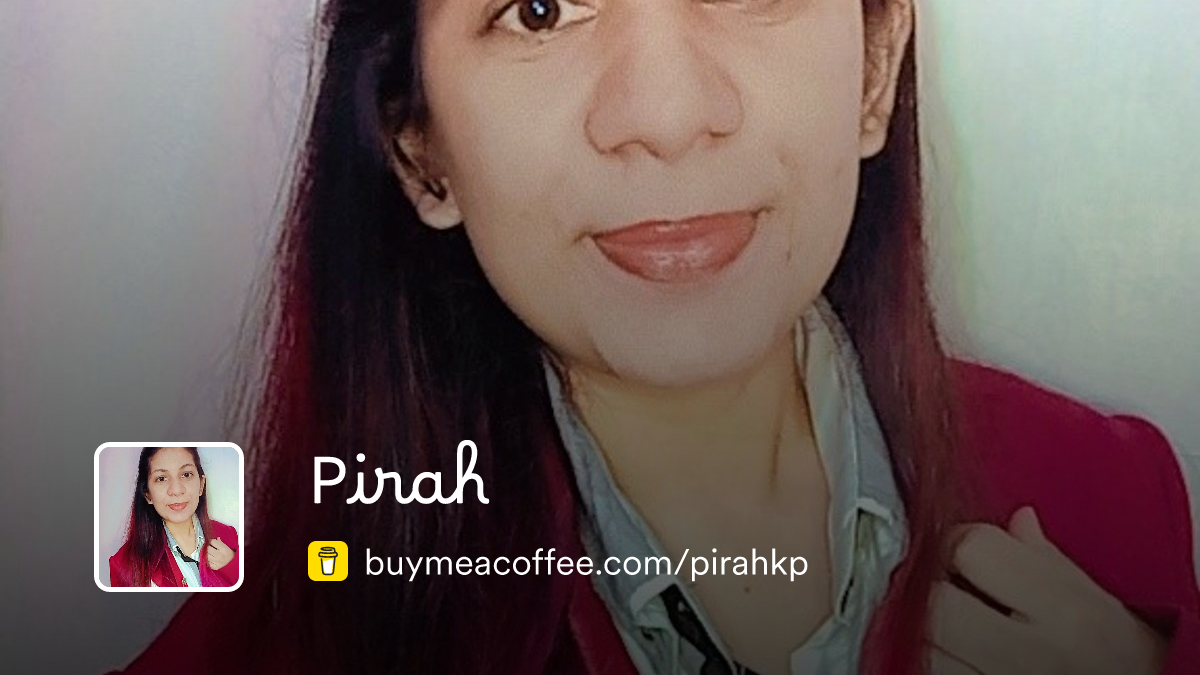 Pirah - Buymeacoffee