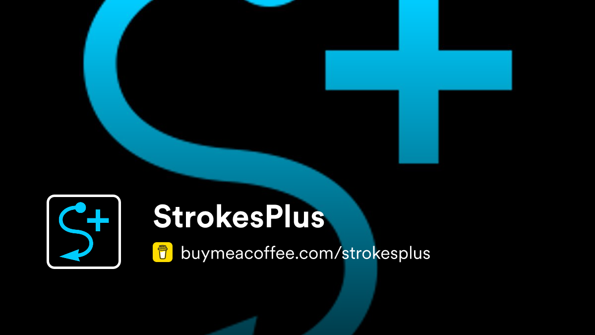 StrokesPlus - Buymeacoffee