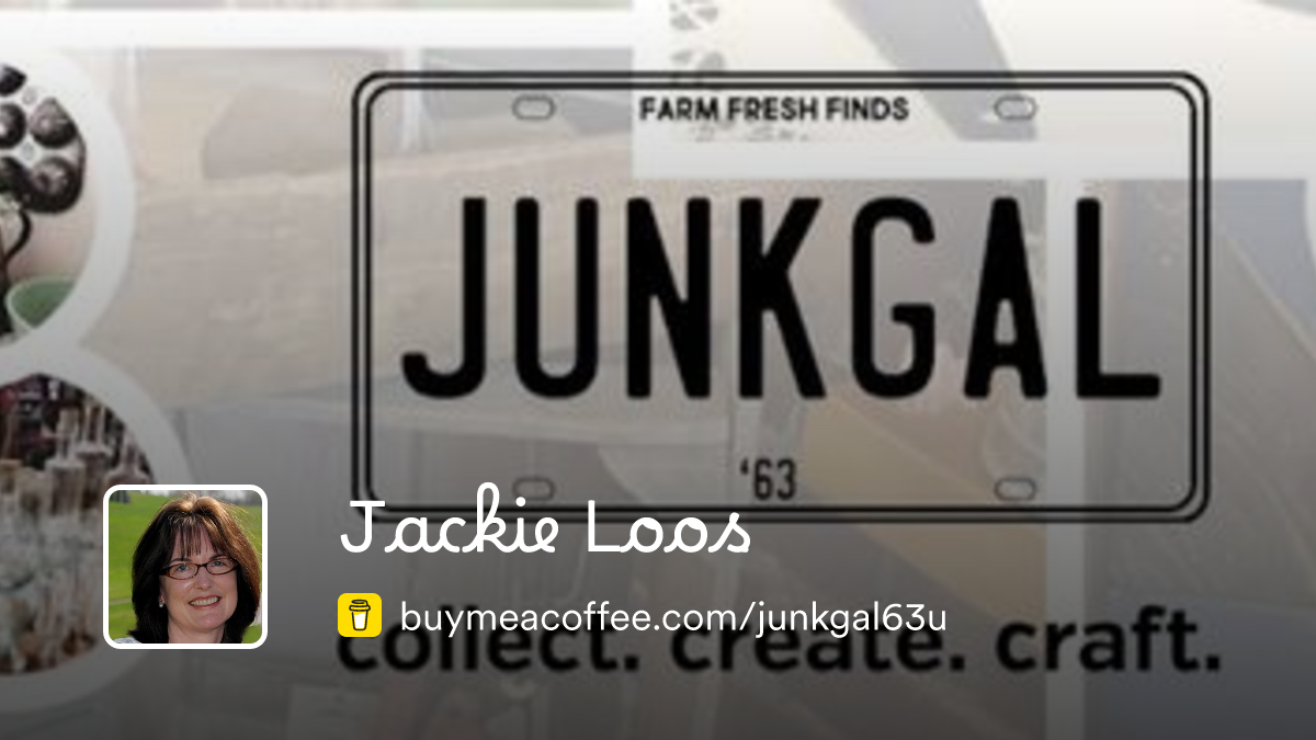 Jackie Loos is Creating stuff from junk... - Buymeacoffee