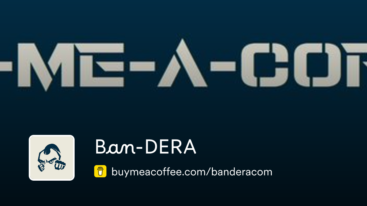 Ban-DERA - Buymeacoffee