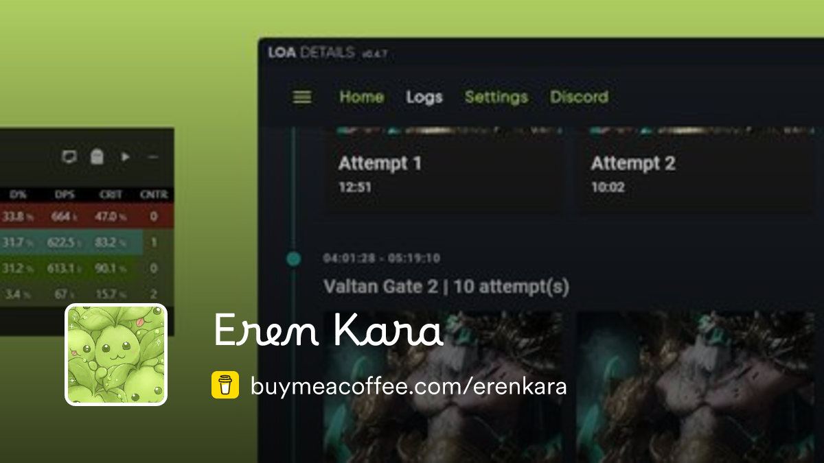 Eren Kara is creating LOA Details - Buymeacoffee