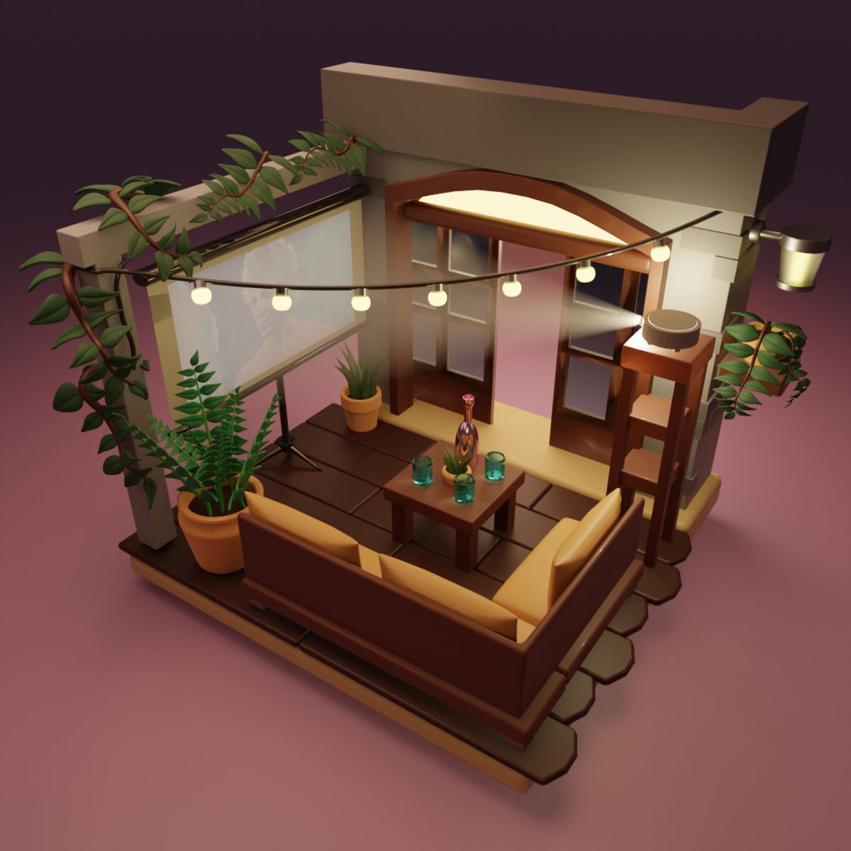 3d room models in blender — Ris Arts - Buymeacoffee