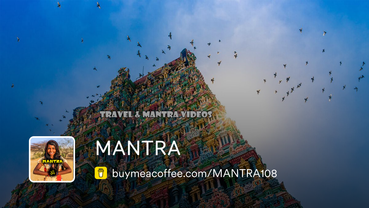 MANTRA is creating mantras for everyday listening - Buymeacoffee
